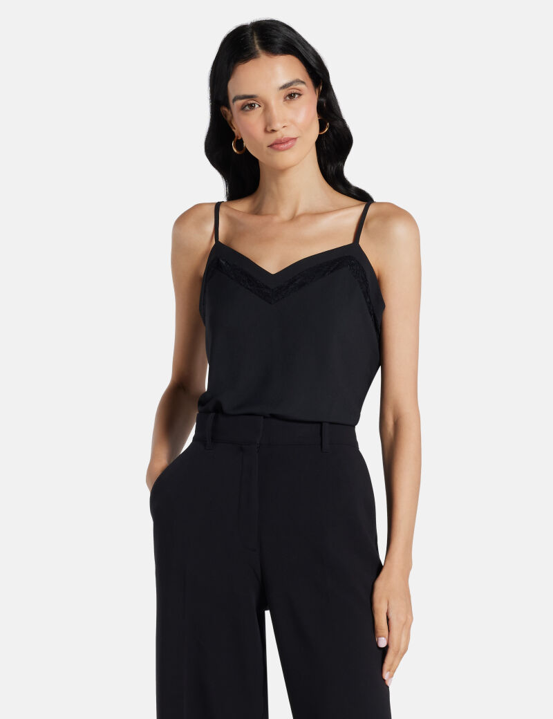 Shop GUESS SL EVE CAMISOLE, Black | GUESS EGY