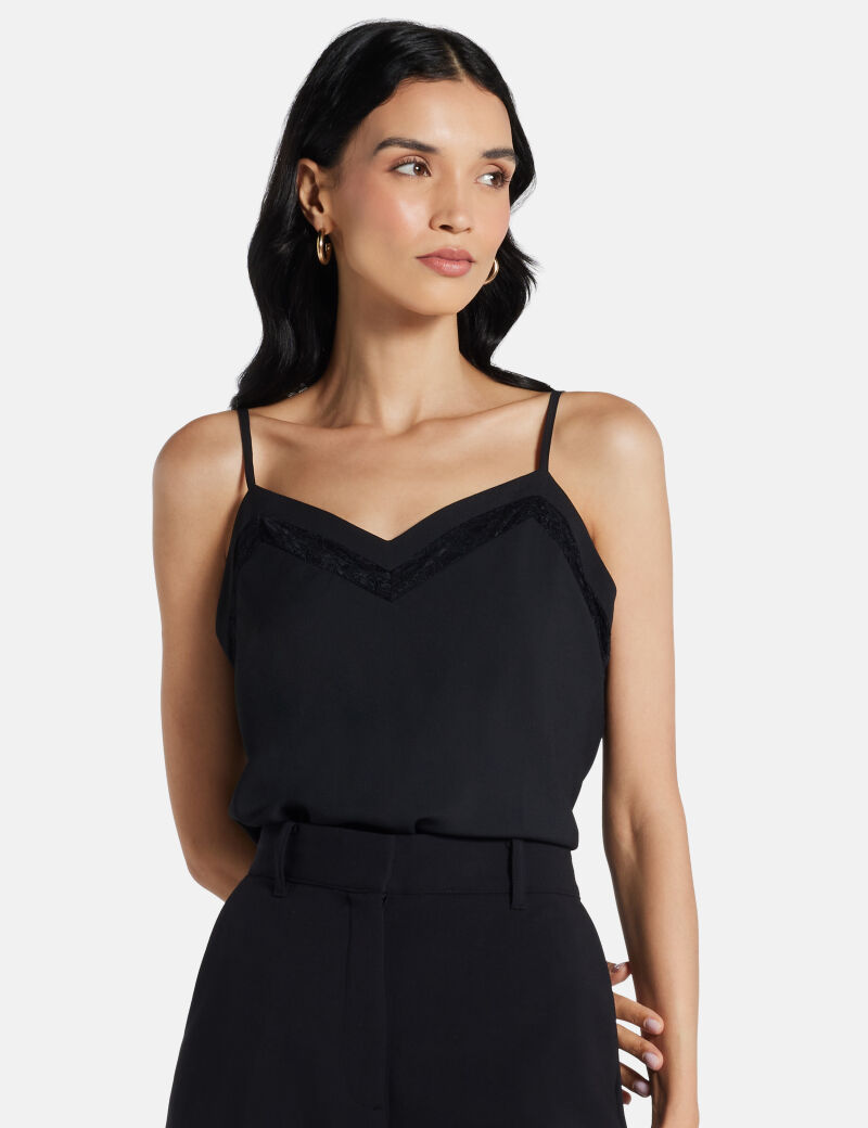 Shop GUESS SL EVE CAMISOLE, Black | GUESS EGY