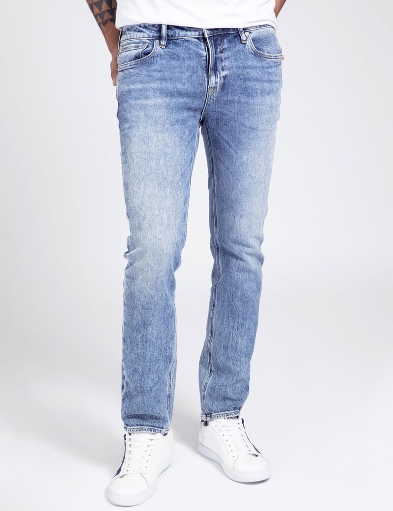 Shop GUESS Online Slim Fit Denim Pant